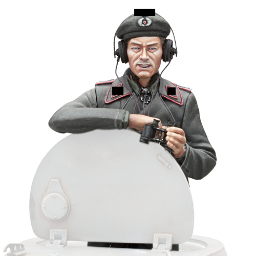 SOLMODEL MM231 German WWII Panzer Commander 2