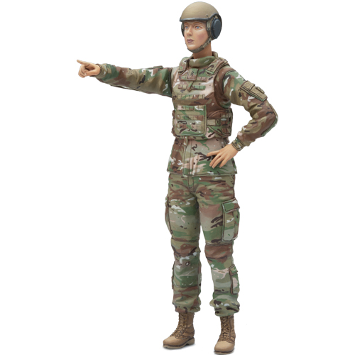 SOLMODEL MM245 US Army Female Tank Commander
