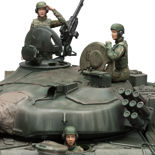 SOLMODEL MM262 Russian Modern Female Tank Crew (3 Figures)
