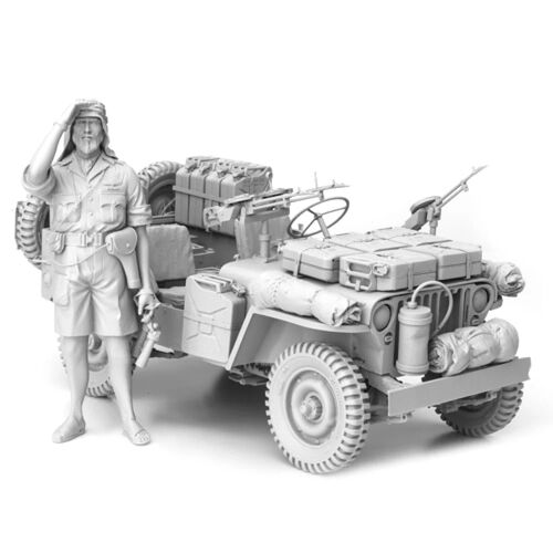 SOLMODEL MM351 British WWII Special Air Service Jeep