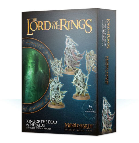 Games Workshop LOTR3046 Lord of The Rings - King of The Dead and Heralds