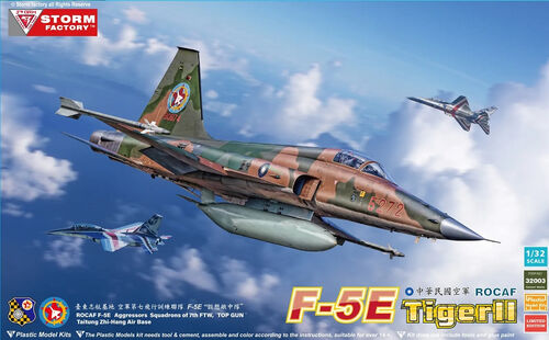 Storm Factory 32003 Northrop F-5 E Tiger II - ROCAF 7TH FTW "Top Gun" Taitung Zhi-hang Air Base Taiwan