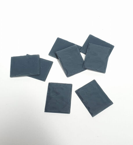 Pimp My Miniatures DIO-037 Roof slate type 4 (100 pcs) 12x15 mm