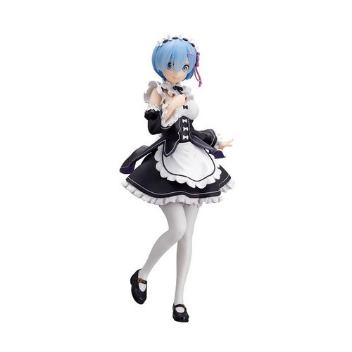 Bandai BP28785 Banpresto RE:Zero Glitter & Glamours - Rem (Maid Version)