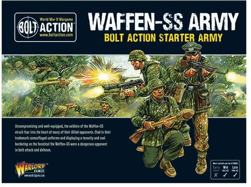 Bolt Action 402612101 German Waffen SS Army Starter Set