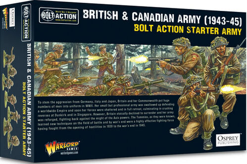 Bolt Action 402011021 British and Canadian Starter Set (1943-1945)
