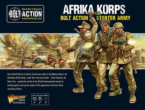 Bolt Action 402612001 Afrika Korps Starter Army