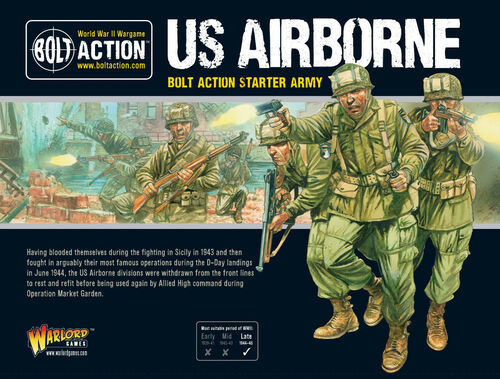 Bolt Action 409913114 US Airborne Starter Set