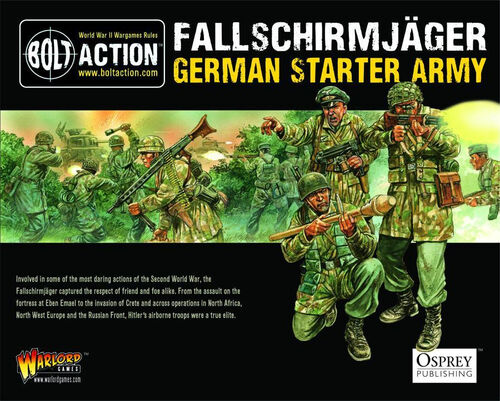 Bolt Action START11 German Fallschirmjager Starter Army