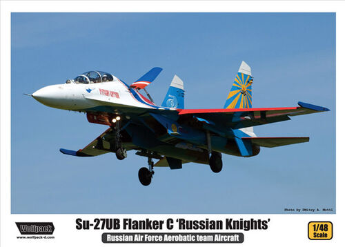 Wolfpack Design WP14801 Sukhoi Su-27 UB Flanker C - Russian Knights