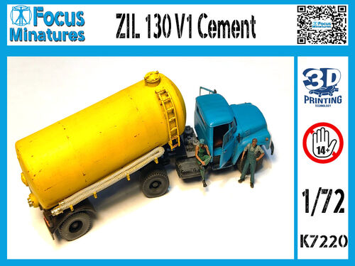 FOCUS MINIATURES K7220 Zil130 V1 Cement