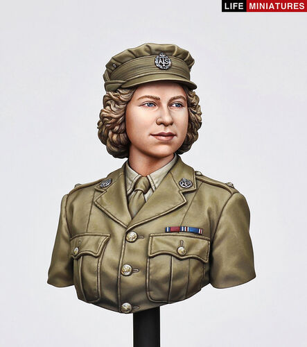 Life Miniatures B029 Princess Elizabeth, 2nd Subaltern In ATS (1945)