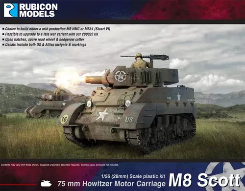 Rubicon Models 280024 M8 Scott / M5A1