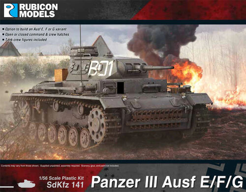 Rubicon Models 280091 Panzer III Ausf E / F / G