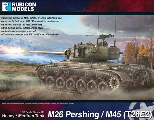 Rubicon Models 280116 M26 Pershing / M45
