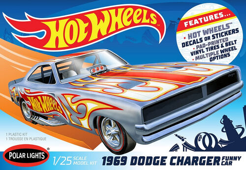 Polar Lights 988 Dodge Charger Funny Car Hot Wheels (1969)
