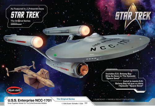 Polar Lights 1000 USS Enterprise NCC-1701 - Star Trek The Original Series