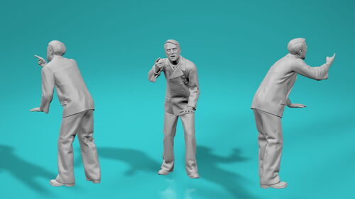 EMP3D 99200216-48 Bunkier - 2WŚ - Adolf Hitler