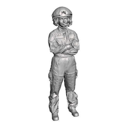3d Scale Model Universe 32F004 Finnish Air Force Loadmaster / Flying Crewchief