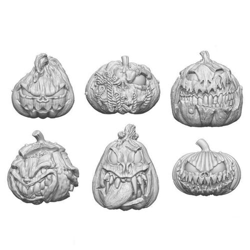 Green Stuff World 3191 Large Killer Pumpkins Resin