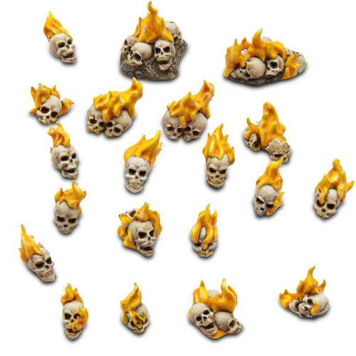 Green Stuff World 1498 Burning Skulls (30 pcs)