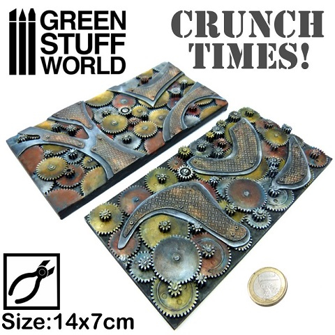 Green Stuff World 1896 Crunch Times - Steampunk Plates