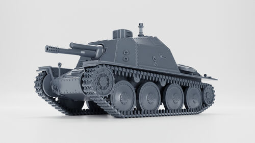 EMP3D 72011818 Działo samobieżne Stormartillerivagn m/43 105mm