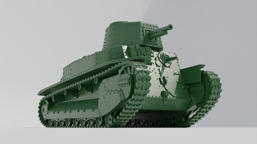 EMP3D 72011925 Czołg średni - Typ 89B I-Go Otsu - zamknięty właz