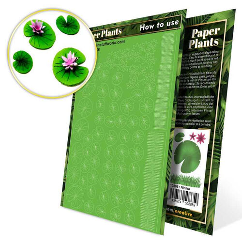 Green Stuff World 10366 Paper Plants - Ninfea