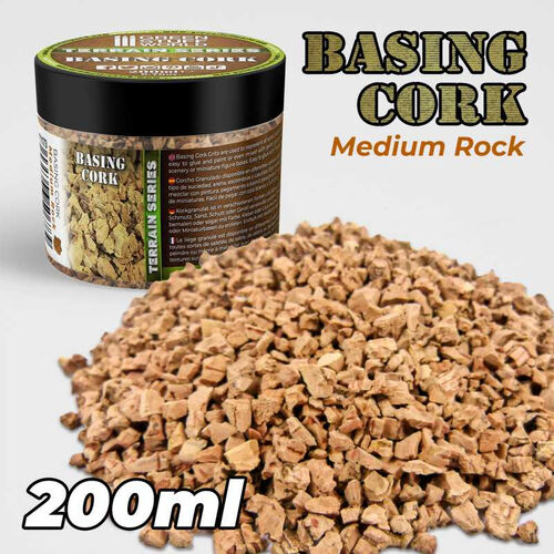 Green Stuff World 11173 Basing Cork Grit - Thick