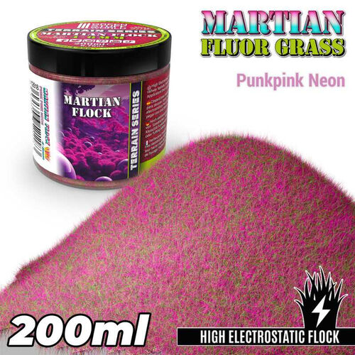 Green Stuff World 12618 Martian Fluor Grass - Punkpink Neon (4-6 mm)