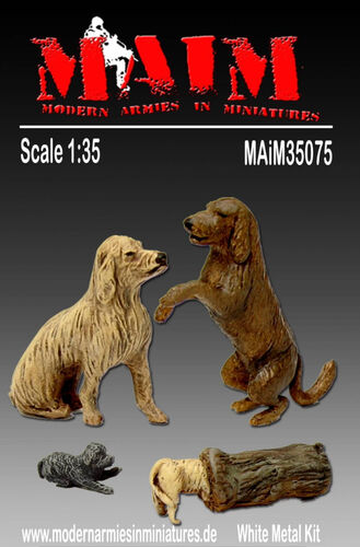 Maim 35075 Animal Set Dogs with Puppies