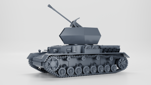 EMP3D 72011277 Flakpanzer IV Ostwind (3.7cm Flak 43)