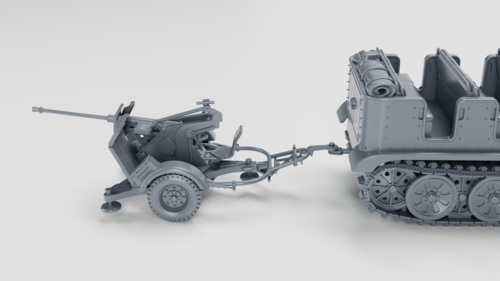 EMP3D 72011285 Armata przeciwlotnicza 2cm Flak 30 - pozycja transportowa
