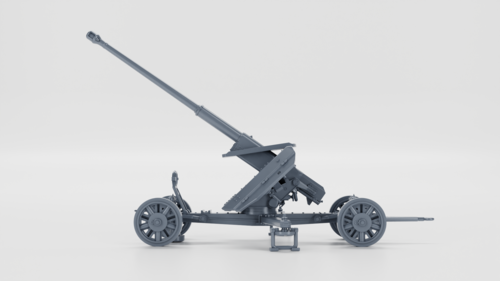 EMP3D 72011298 Działo przeciwpancerne 8,8cm PaK43 - pozycja bojowa 2