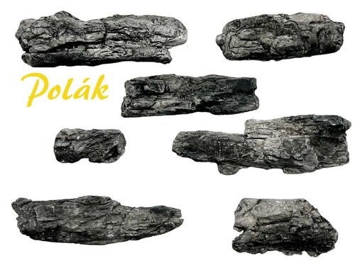 Polák 3205 Rock Castings - Set, Coloured - Grey Black 7pcs