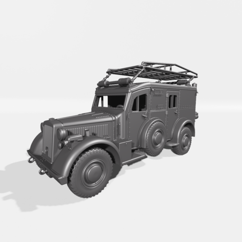 EMP3D 72011255 Horch 901 (Kfz.17) radiostacja - z anteną