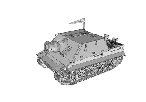 EMP3D 56011221 Niemieckie działo szturmowe Sturmtiger