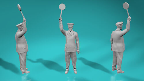 EMP3D 99204701-72 Zawiadowca Stacji z Lizakiem