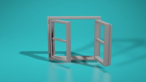 EMP3D 35150420 Okno rustykalne - typ 1B - 2 zestawy