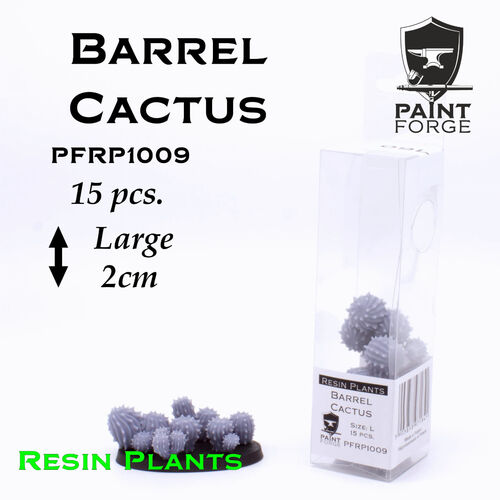 Paint Forge PFRP1009 Barrel Cactus Large (15 pcs)