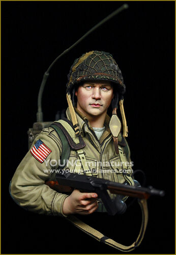Young Miniatures YM1885 US 101st Airborne Radio Operator Carentan (1944)