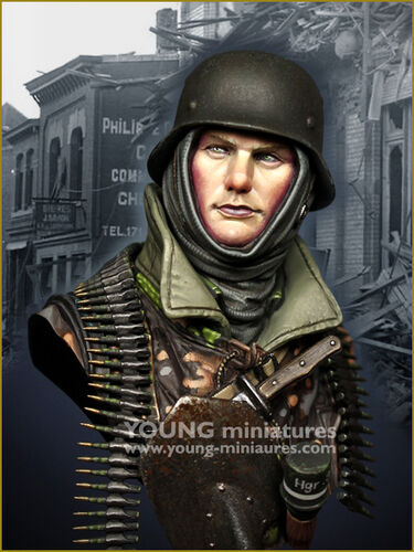 Young Miniatures YM1887 German Waffen SS - Siege of Bastogne
