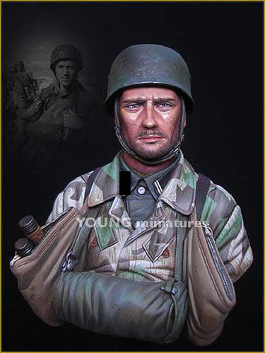Young Miniatures YM1814 German Waffen SS Fallschirmjaeger Battalion 500 (Drvar 1944)