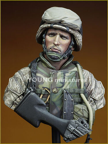 Young Miniatures YM1816 USMC Fallujah Iraq 2004