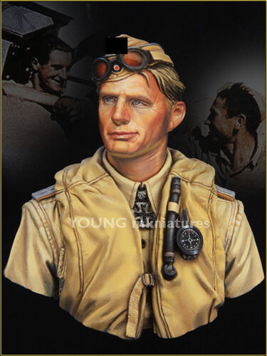 Young Miniatures YM1846 Luftwaffe Pilot North Africa WWII