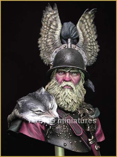 Young Miniatures YH1828 Celtic Warrior - Hallstatt Period (6th Century BC)