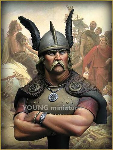 Young Miniatures YH1810 Vercingetorix Gallic Wars 52 BC