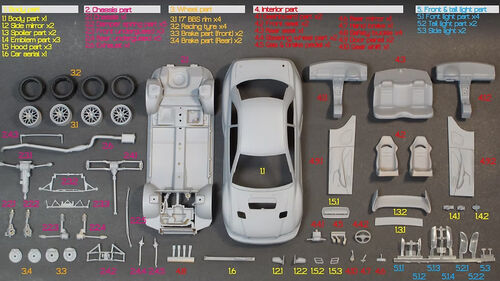 ZoomOn Z097 Subaru Impreza 22B STI