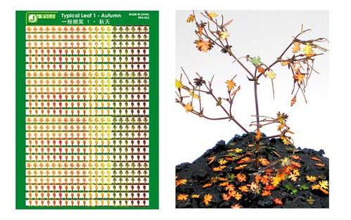 J's work models PPA1002 Typical Leaf 1 - Autumn